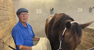 Ray Darby – still a goal-scorer nearly 60 years on - Harnessbred